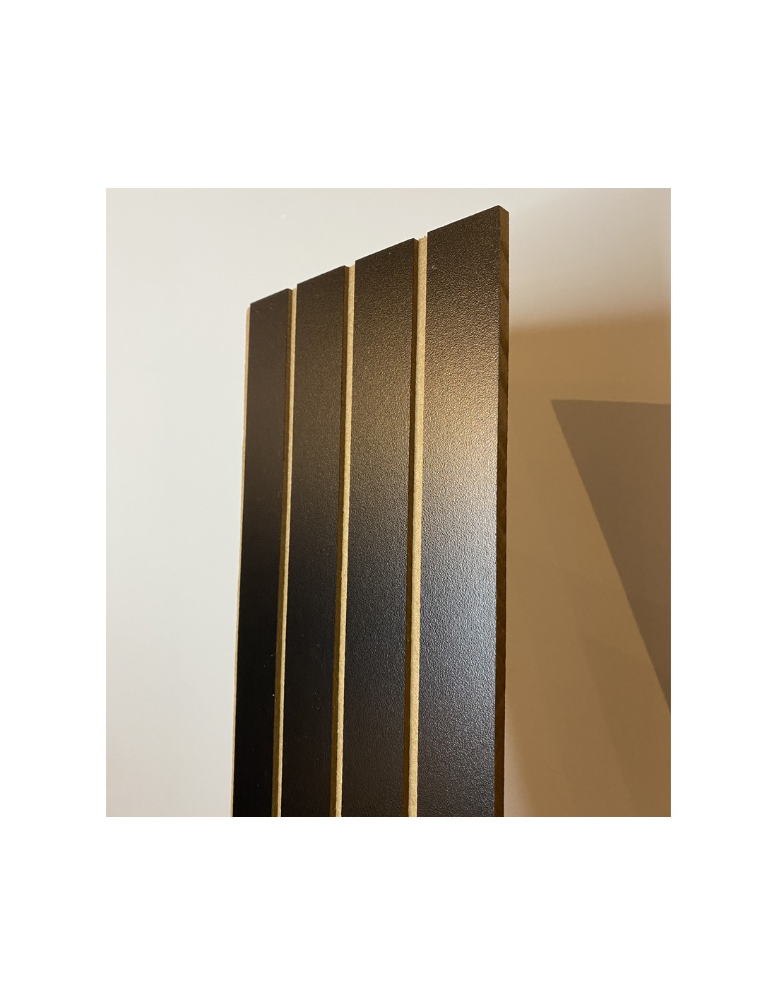 Painel Ripado em Madeira Decorativa Autocolante 6mm